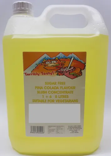 Pina Colada Sugar Free Syrup (2 x 5 Litre) Terribly Tasty